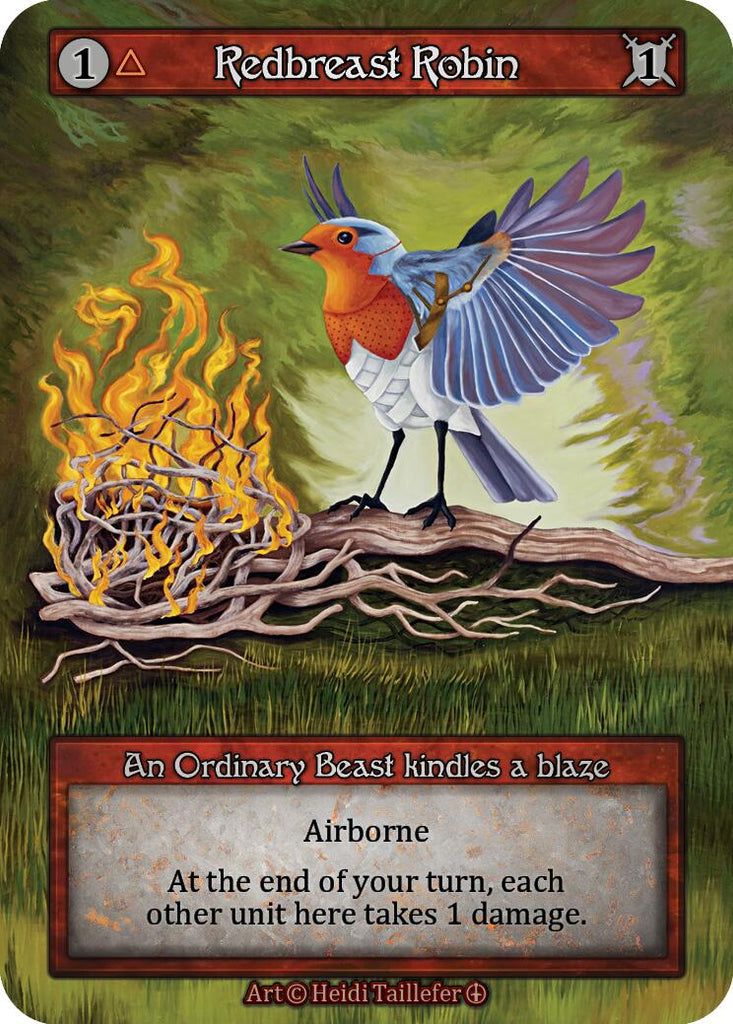 Redbreast Robin - Arthurian Legends