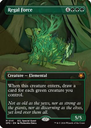 Regal Force (Borderless) (SPG-141) [Special Guests]